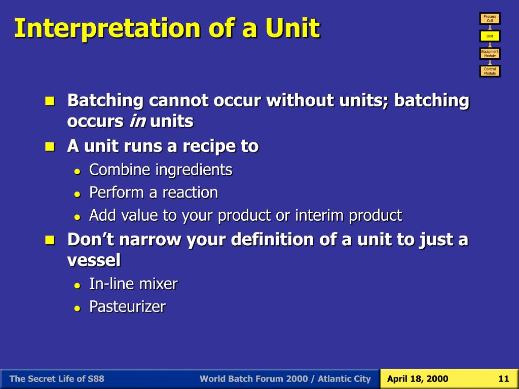 PPT - The Secret Life of S88 (S88 as Seen by Users) PowerPoint ...