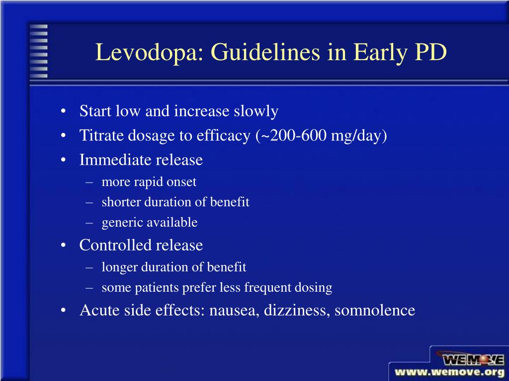 PPT - Early Management of Parkinson’s Disease PowerPoint Presentation ...