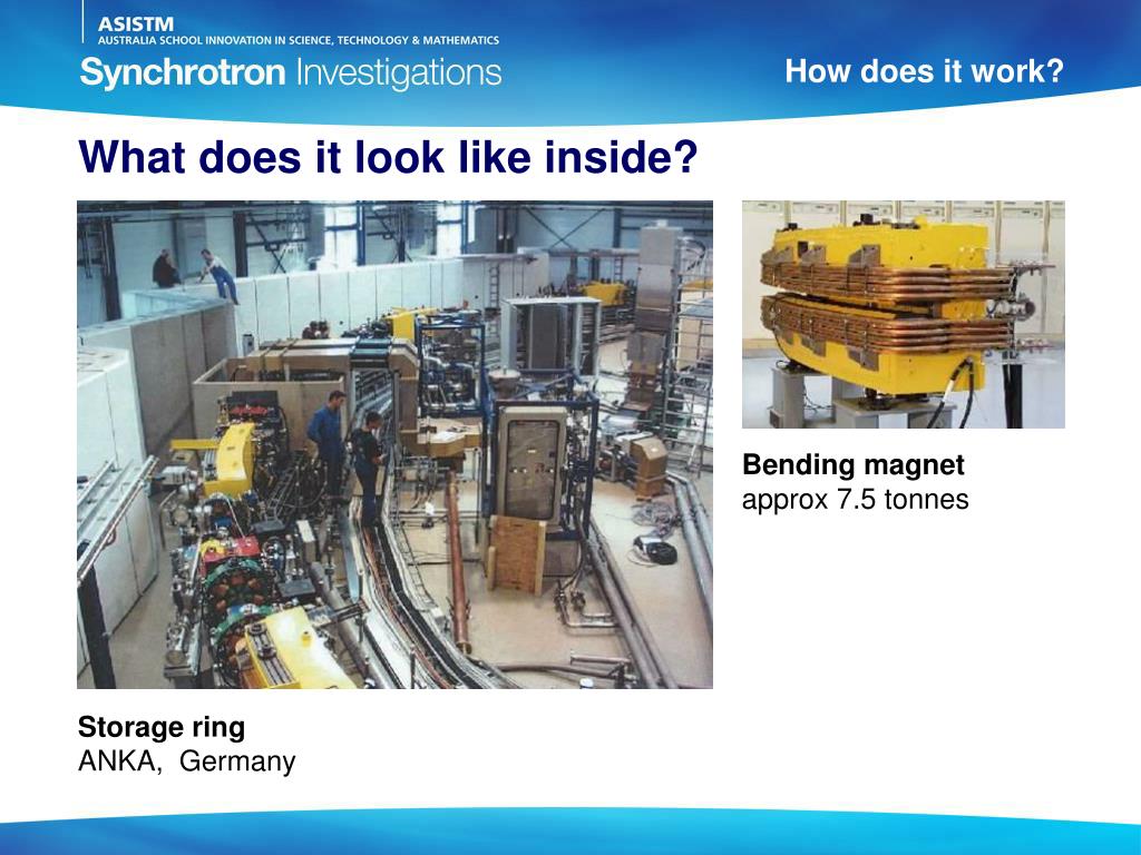 PPT - The Australia Synchrotron in Melbourne Circumference = 216 m Cost ...
