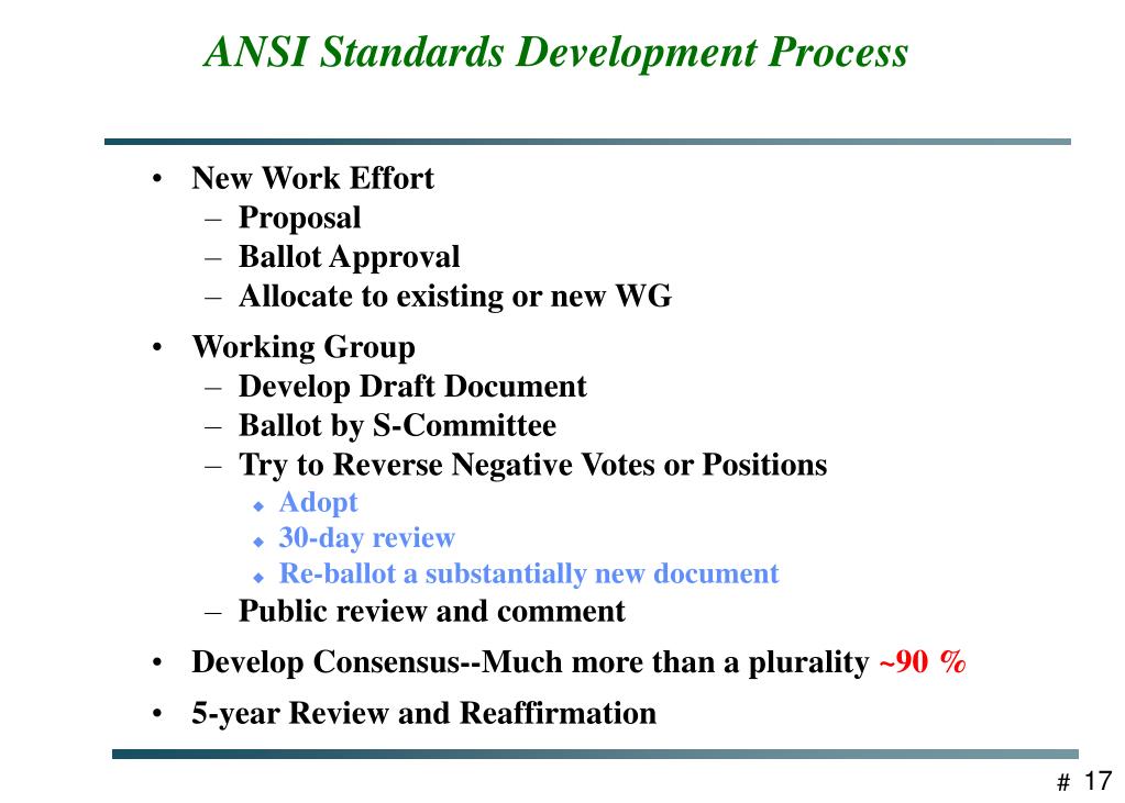 PPT - THE ACOUSTICAL SOCIETY OF AMERICA STANDARDS PROGRAM PowerPoint ...
