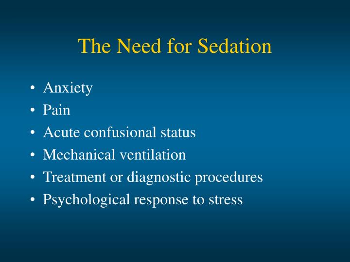 PPT - Sedation, Analgesia and Paralysis in ICU PowerPoint Presentation ...