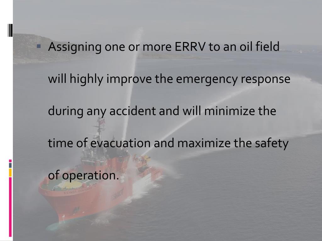 PPT - Application of Emergency Response and Rescue Vessels (ERRVs) in ...