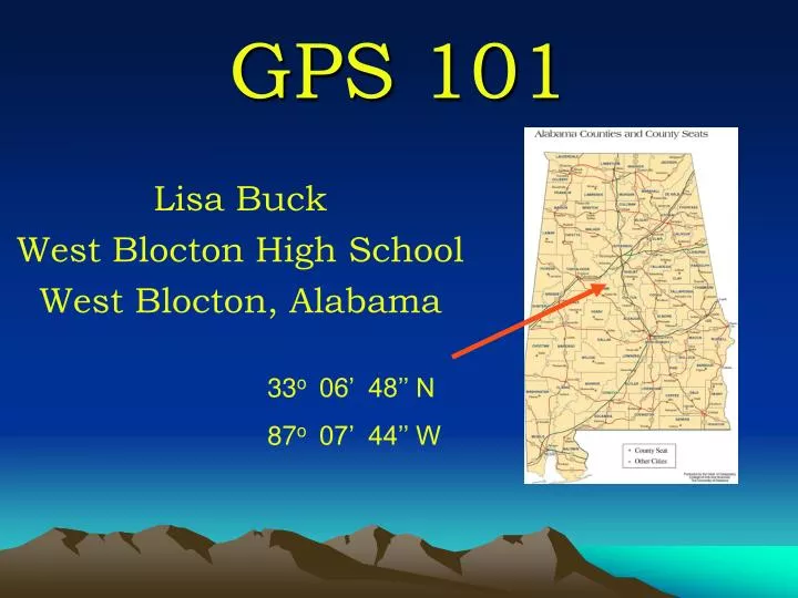 PPT - GPS 101 PowerPoint Presentation, free download - ID:3123675 PPT - GPS 101 PowerPoint Presentation, free download - ID:3123675