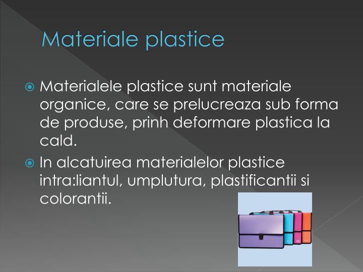 PPT - Materii prime si materiale plastice PowerPoint Presentation - ID ...