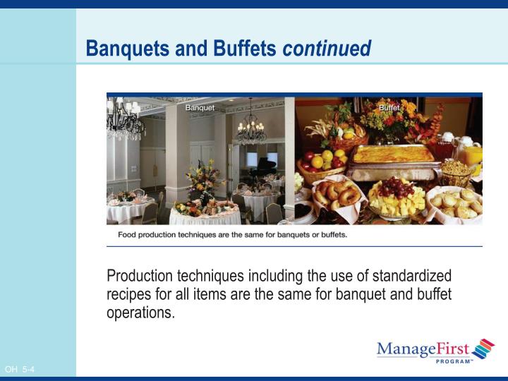 PPT - Banquet and Buffet Food Production PowerPoint Presentation - ID ...