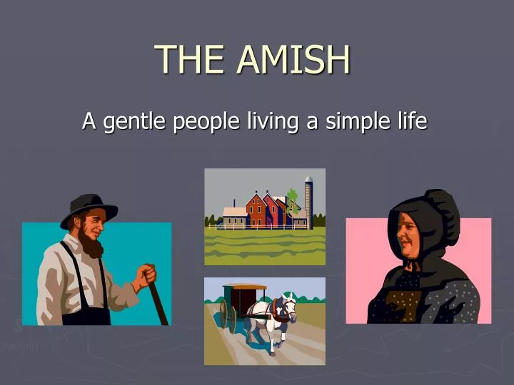 PPT - THE AMISH PowerPoint Presentation, free download - ID:3124377