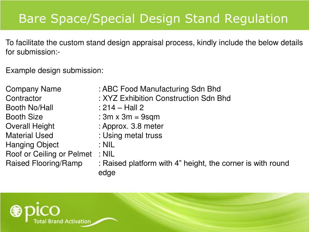 PPT - MIHAS 2013 Exhibitor Briefing Overview by Pico International ...