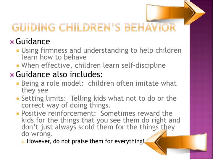 PPT - Guiding Children’s Behavior PowerPoint Presentation - ID:3125514