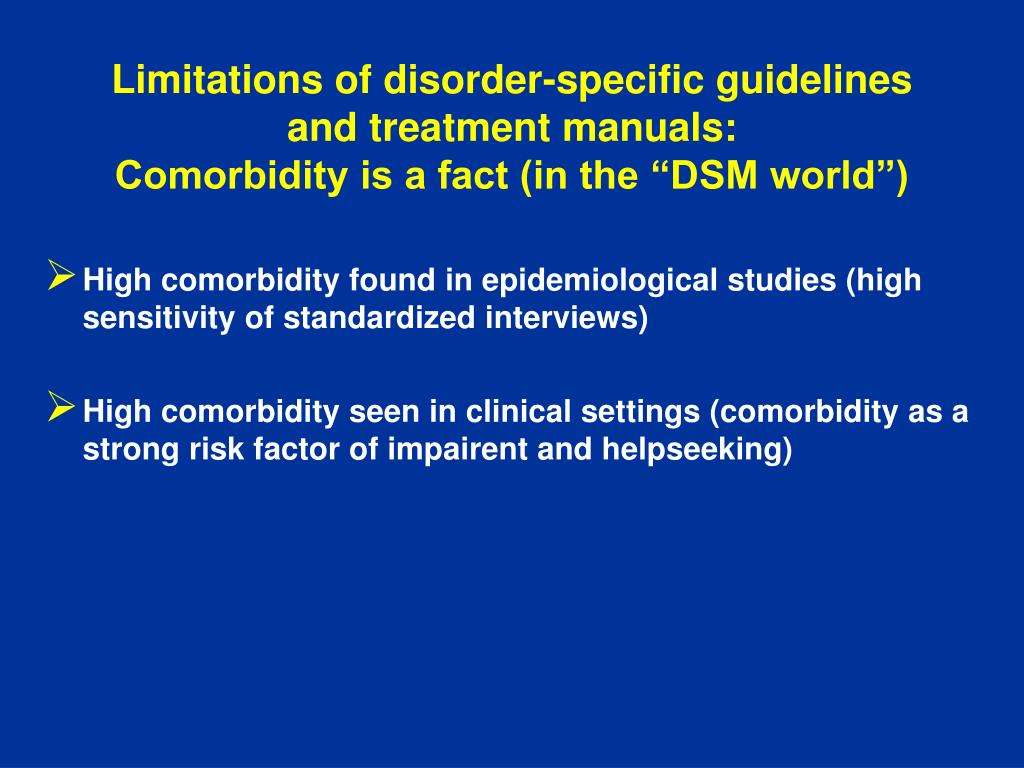 PPT - EABCT 2002, Maastricht Comorbidity as a challenge for treatment ...