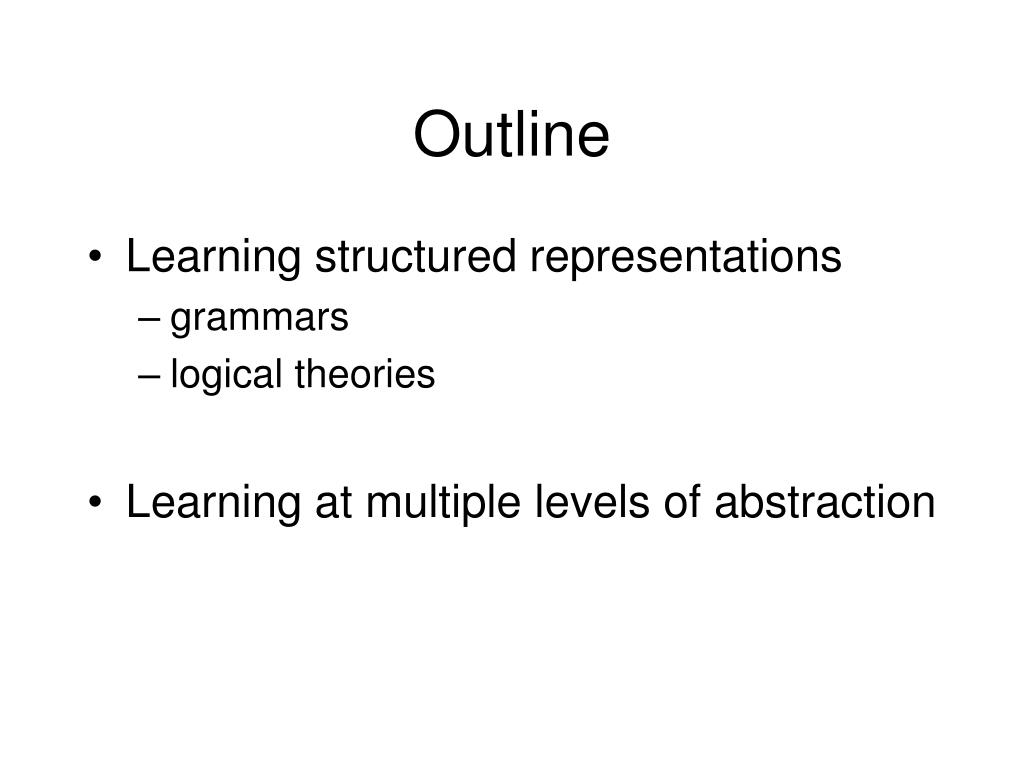 Ppt Part Iii Learning Structured Representations Hierarchical Bayesian Models Powerpoint