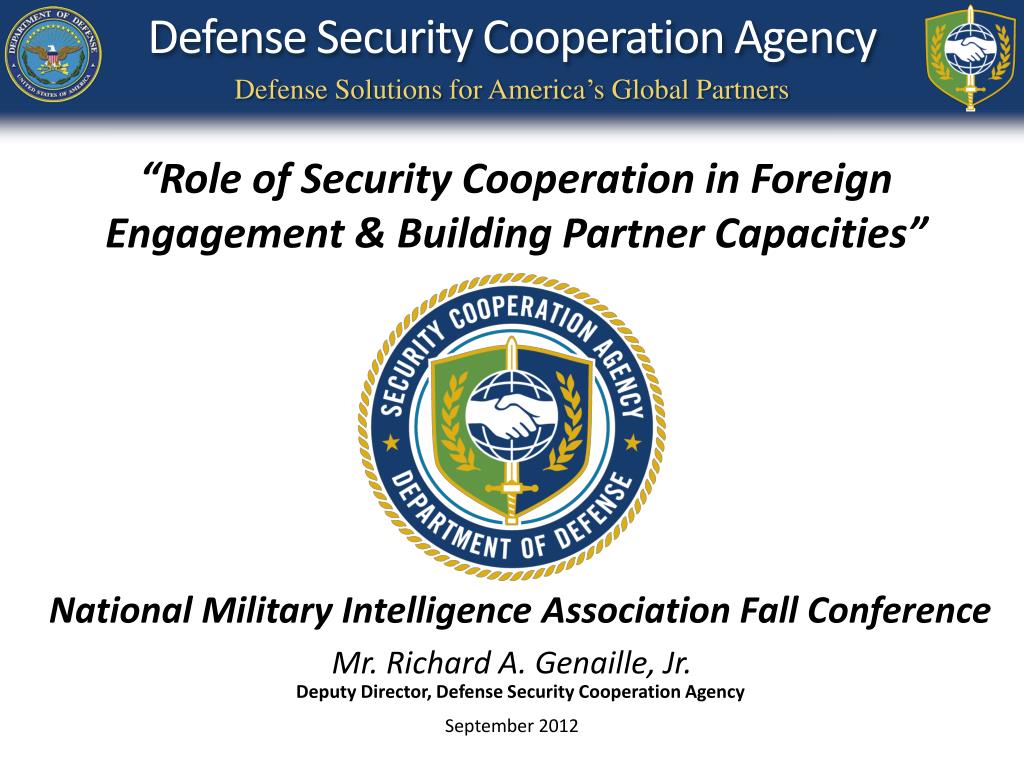 PPT - National Military Intelligence Association Fall Conference Mr ...