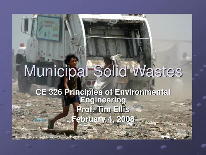 PPT - Municipal Solid Wastes PowerPoint Presentation, free download ...