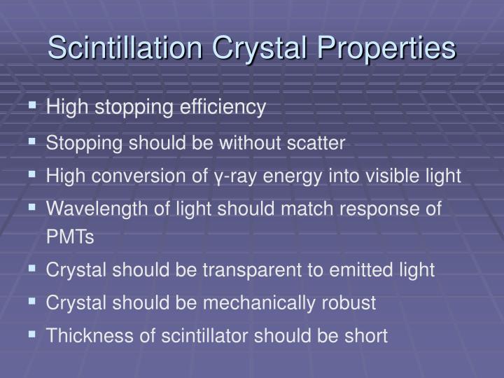 PPT - Nuclear Medicine: Planar Imaging and the Gamma Camera PowerPoint ...