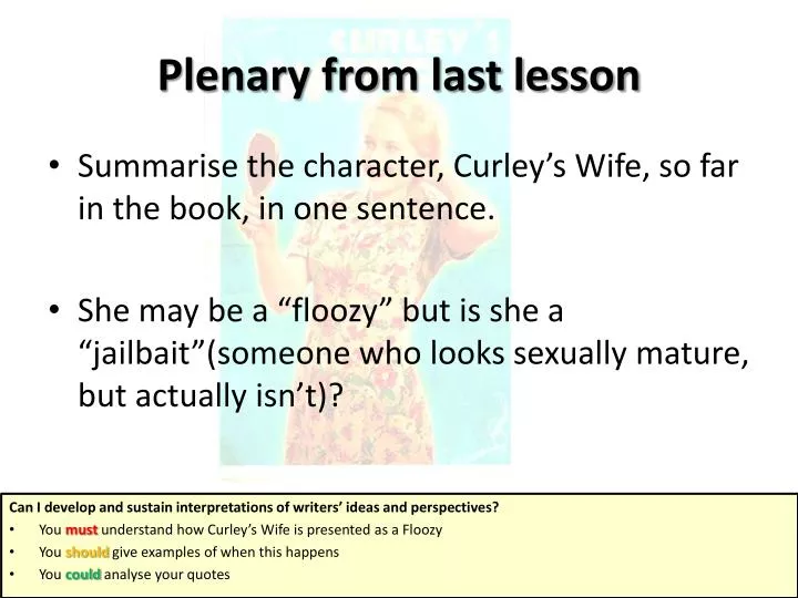 PPT - Plenary from last lesson PowerPoint Presentation, free download ...