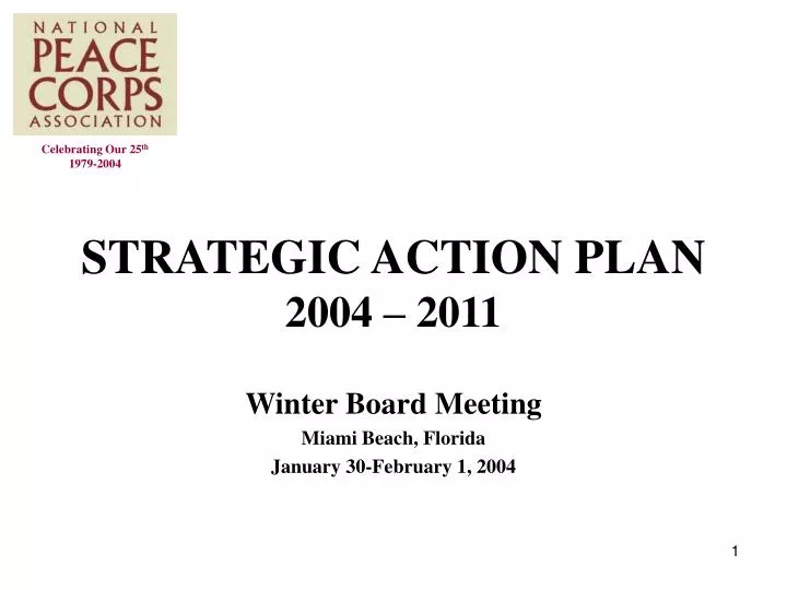 PPT - STRATEGIC ACTION PLAN 2004 – 2011 PowerPoint Presentation, free ...