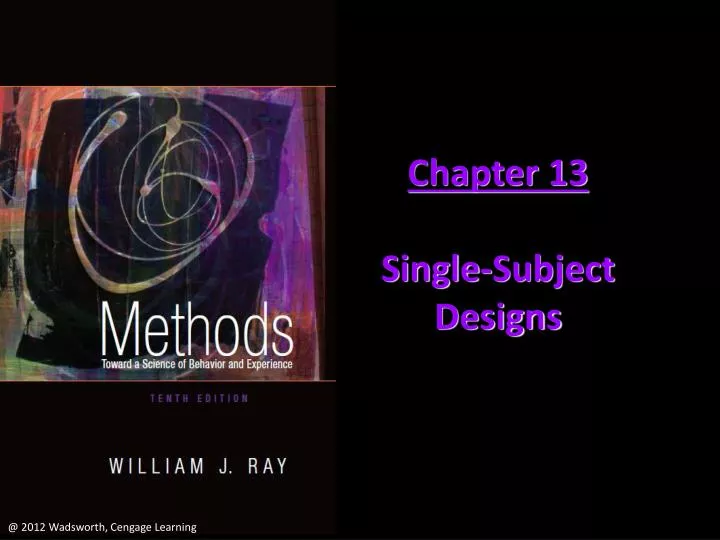 PPT - Chapter 13 Single-Subject Designs PowerPoint Presentation, free ...