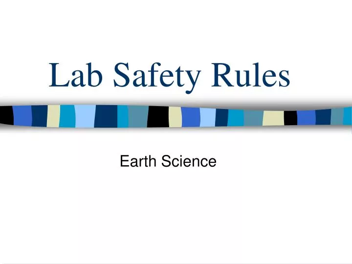 PPT - Lab Safety Rules PowerPoint Presentation, free download - ID:3126908