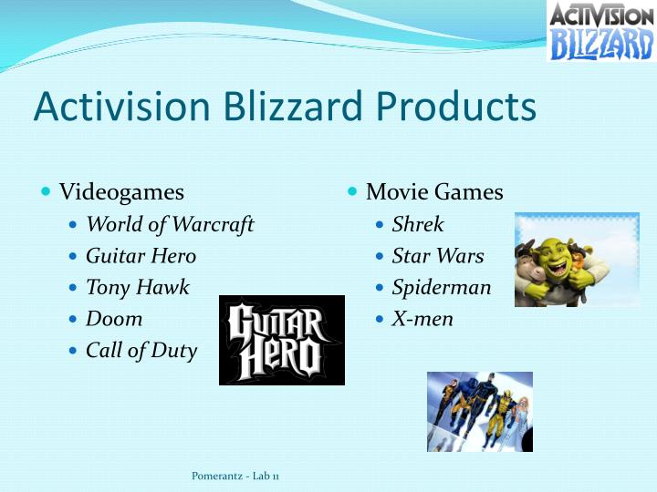 PPT - Activision Blizzard, Inc (ATVI) PowerPoint Presentation - ID:3127007