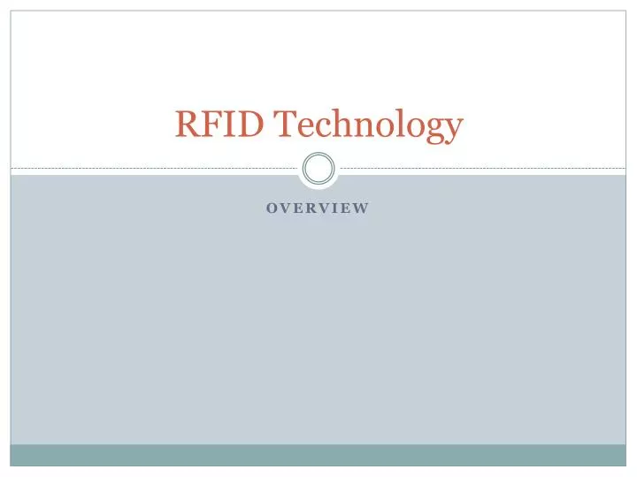 Ppt Rfid Technology Powerpoint Presentation Free Download Id 3127387