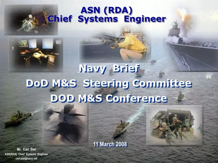 PPT - ASN (RDA) Chief Systems Engineer PowerPoint Presentation, free ...