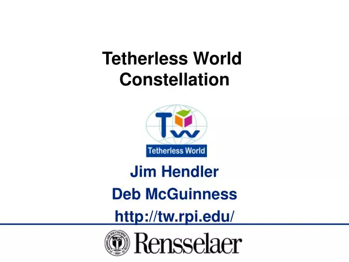 PPT - Tetherless World Constellation PowerPoint Presentation, free download - ID:3128768
