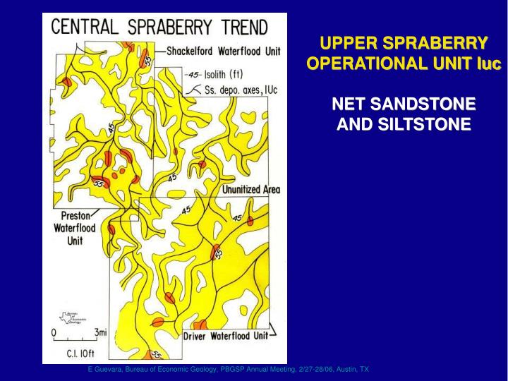 PPT - SPRABERRY AND DEAN SANDSTONES (LOWER PERMIAN, LEONARDIAN ...