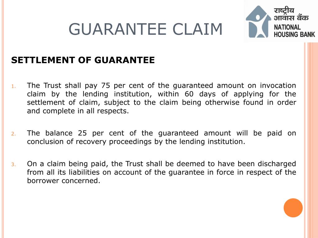 PPT - “CREDIT RISK GUARANTEE FUND SCHEME FOR LOW INCOME HOUSING ...