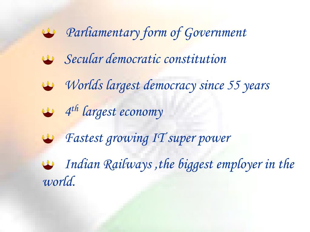 PPT - The saffron stands for courage, sacrifice and the spirit of ...