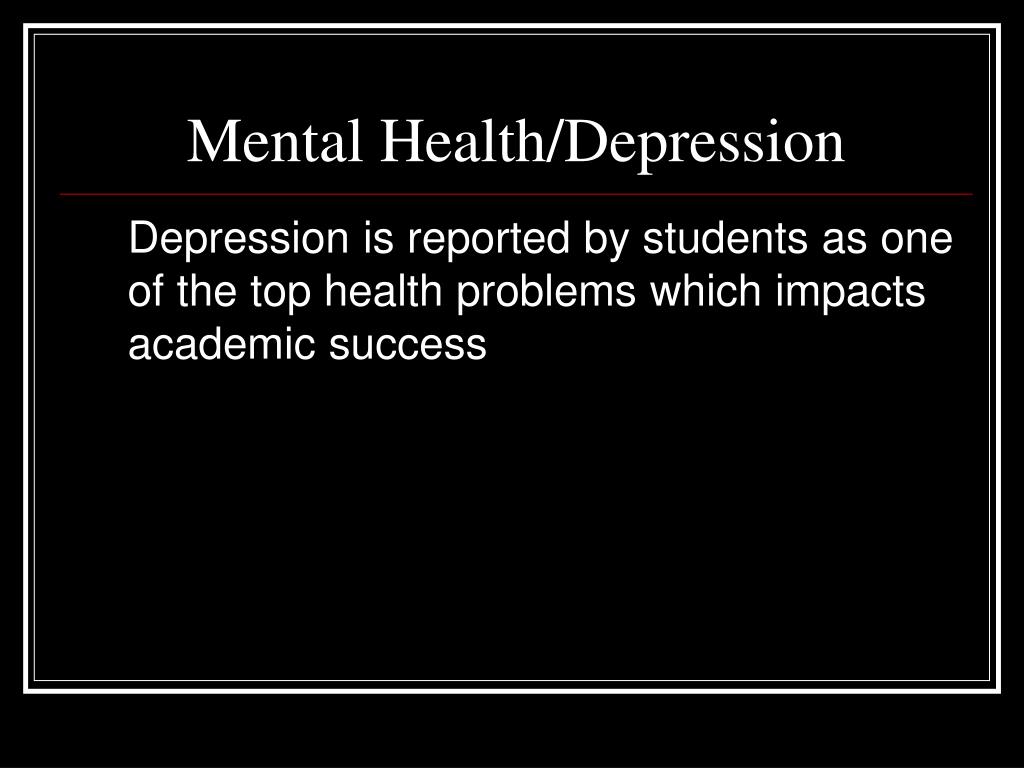 PPT - Student Health: Factors Affecting Academic Success PowerPoint ...