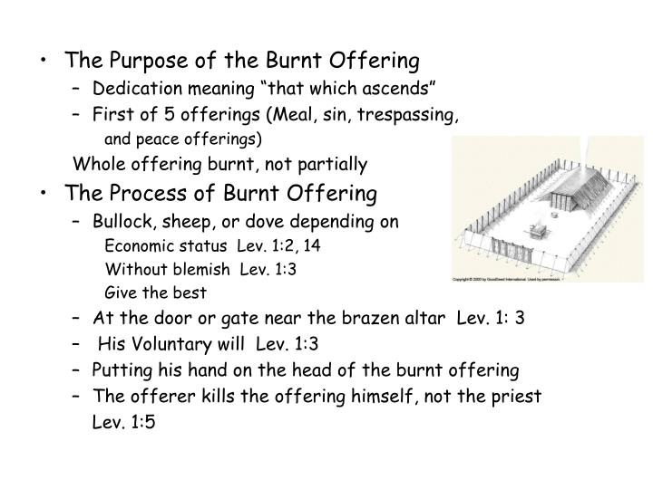 PPT - The Burnt Offering PowerPoint Presentation - ID:3129606