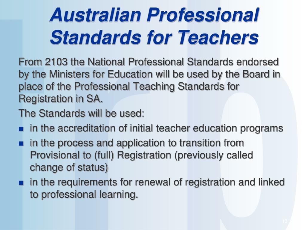 PPT - Teacher Registration in South Australia PowerPoint Presentation ...
