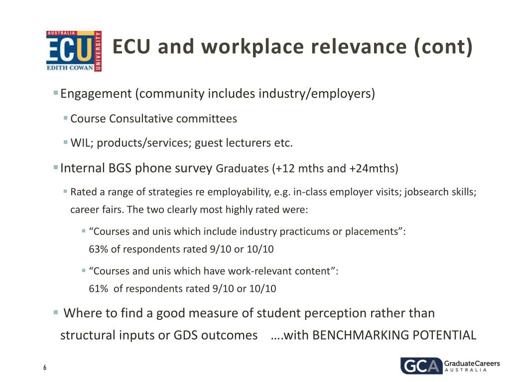 PPT - The Workplace Relevance Scale in the UES David Collings (ECU) and ...