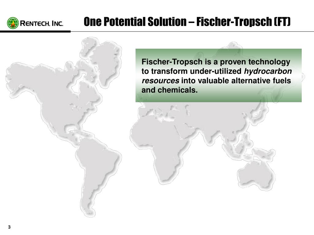 PPT - Fischer-Tropsch Technology: Addressing the Peak Oil Issue Today ...