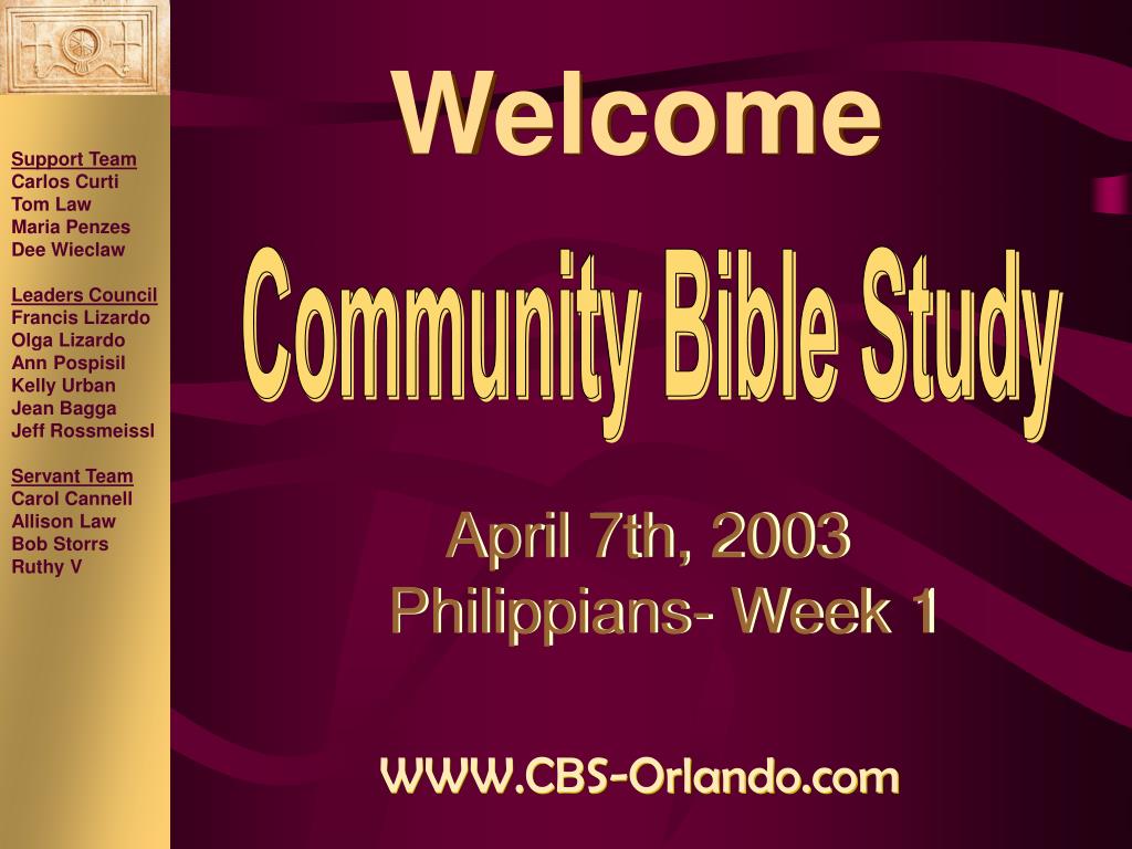 PPT - Support Team Carlos Curti Tom Law Maria Penzes Dee Wieclaw ...