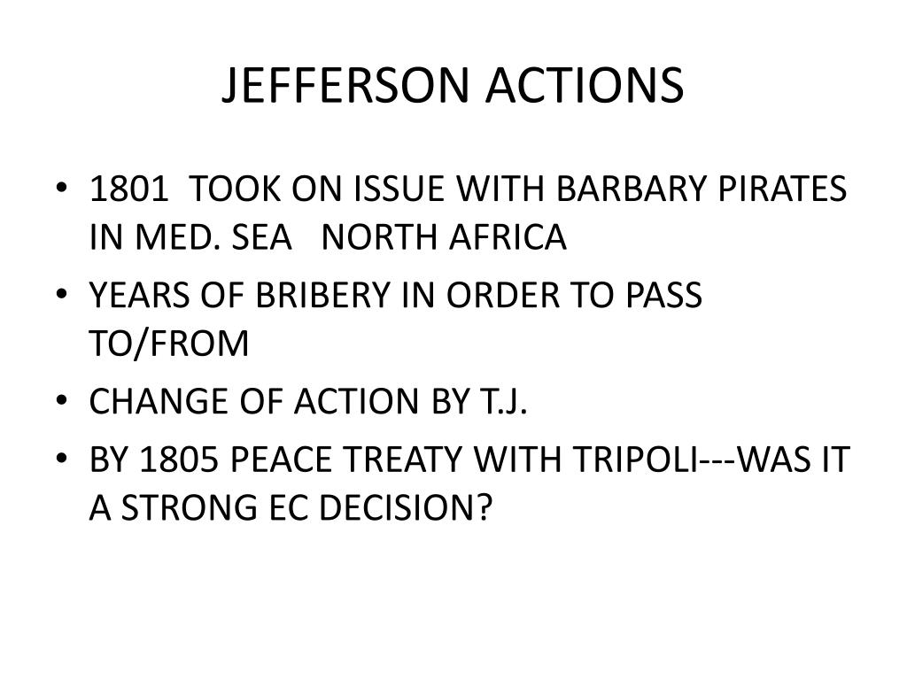 PPT - CHAPTER 8: JEFFERSONIANISM & THE ERA OF GOOD FEELINGS PowerPoint ...