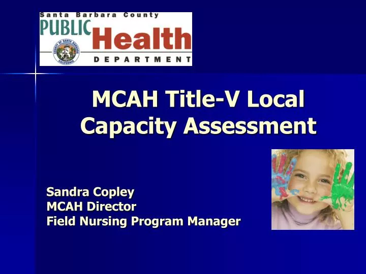 PPT - MCAH Title-V Local Capacity Assessment PowerPoint Presentation ...