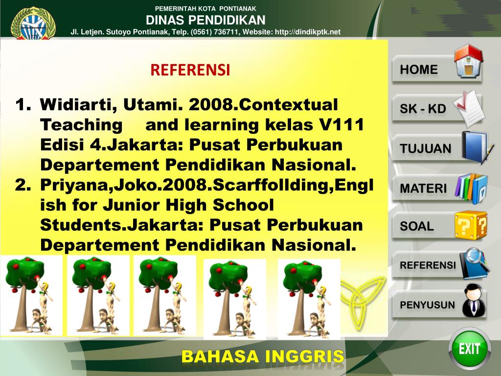 PPT - PEMERINTAH KOTA PONTIANAK DINAS PENDIDIKAN PowerPoint ...