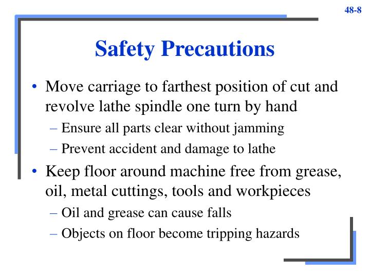 PPT - Lathe Safety PowerPoint Presentation - ID:3133682
