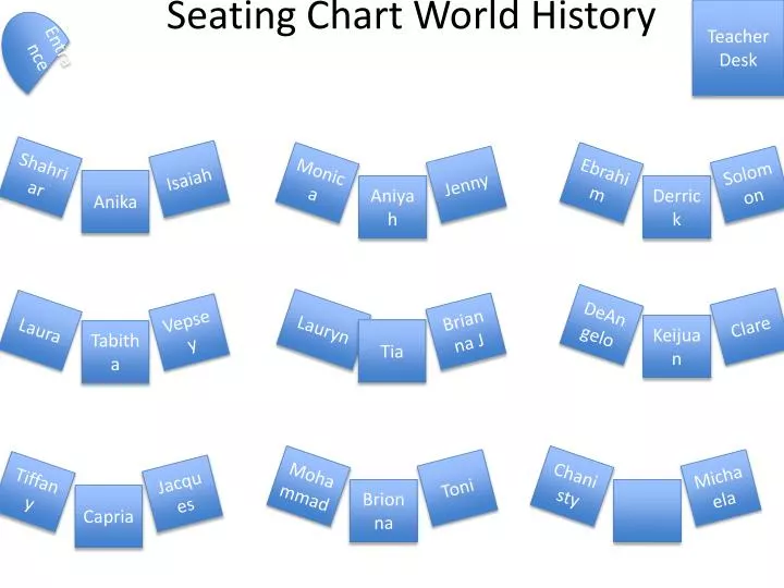 PPT - Seating Chart World History PowerPoint Presentation, free ...