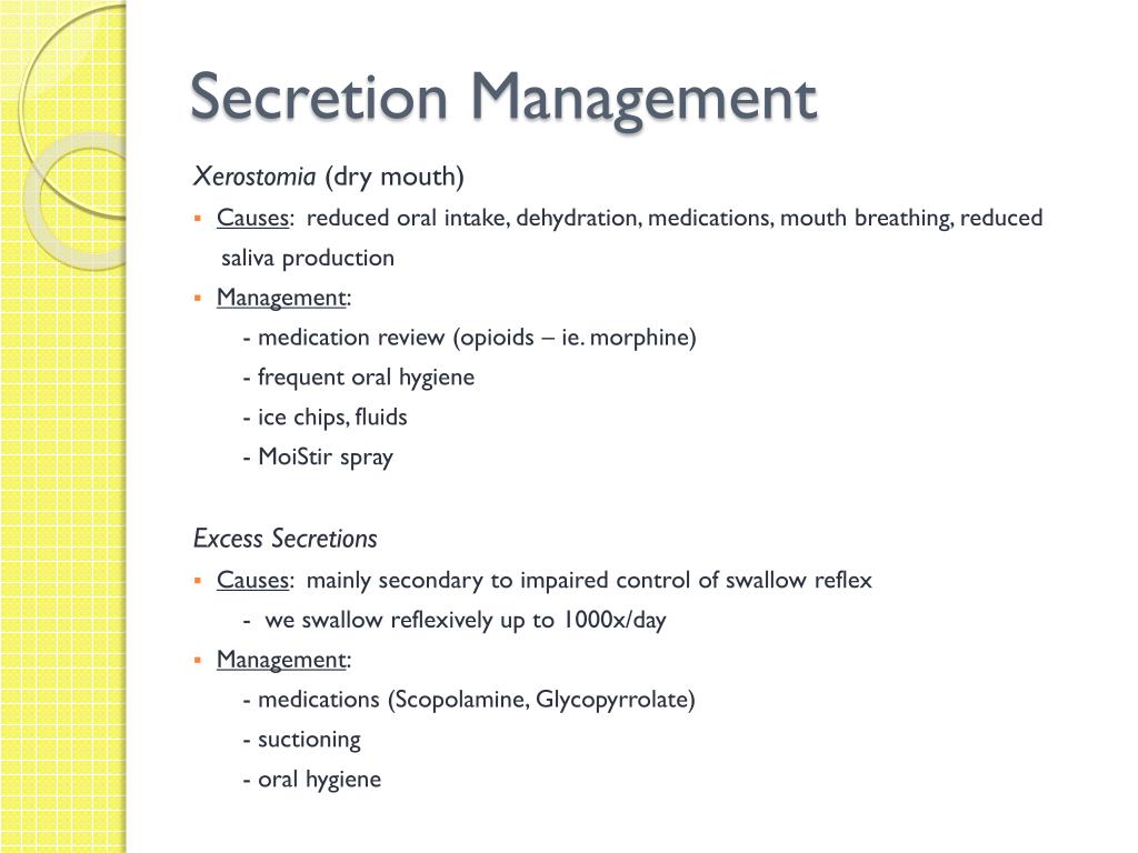 PPT - DYSPHAGIA AND ORAL CARE ISSUES AT THE END OF LIFE PowerPoint ...