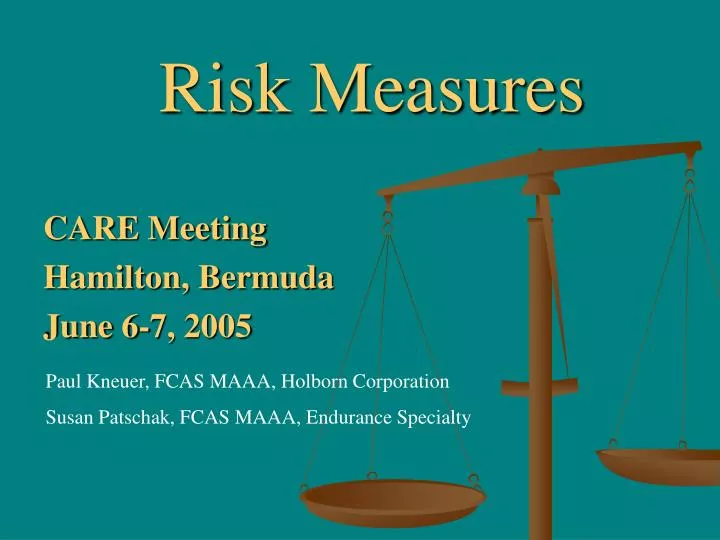PPT - Risk Measures PowerPoint Presentation, free download - ID:3134039 PPT - Risk Measures PowerPoint Presentation, free download - ID:3134039