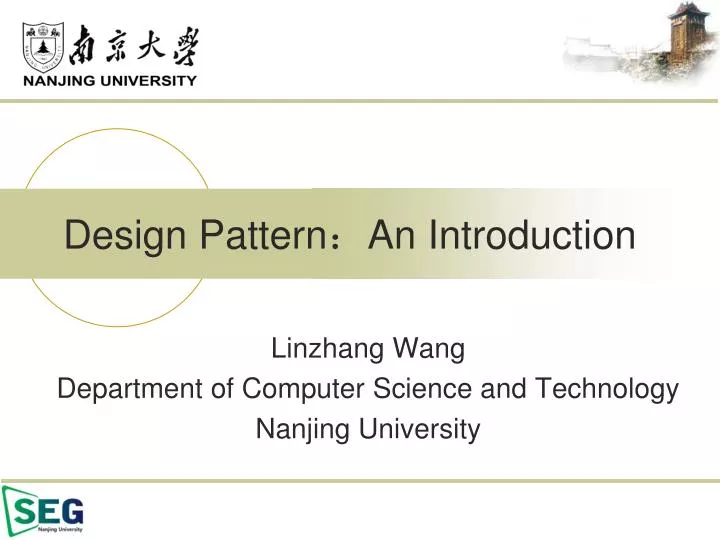 Ppt Design Pattern ： An Introduction Powerpoint Presentation Free 1572