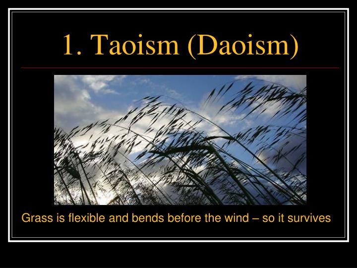 PPT - 1. Taoism (Daoism) PowerPoint Presentation - ID:3134430
