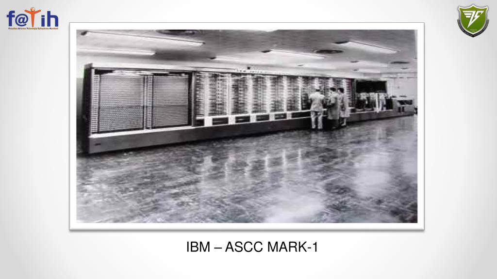 PPT - ÖNEMLİ GELİŞMELERLE KISA BİLGİSAYAR TARİHÇESİ PowerPoint ...