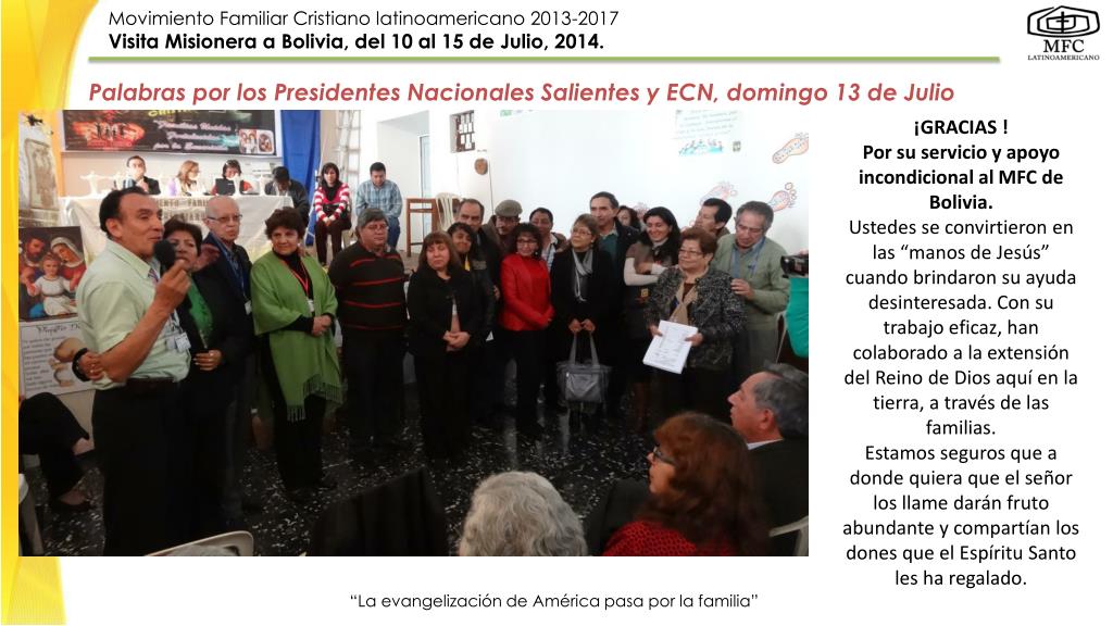 PPT - Movimiento Familiar Cristiano latinoamericano 2013-2017 ...