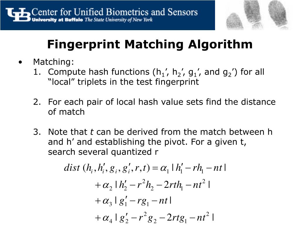PPT Symmetric Hash Functions For Fingerprint Minutiae PowerPoint