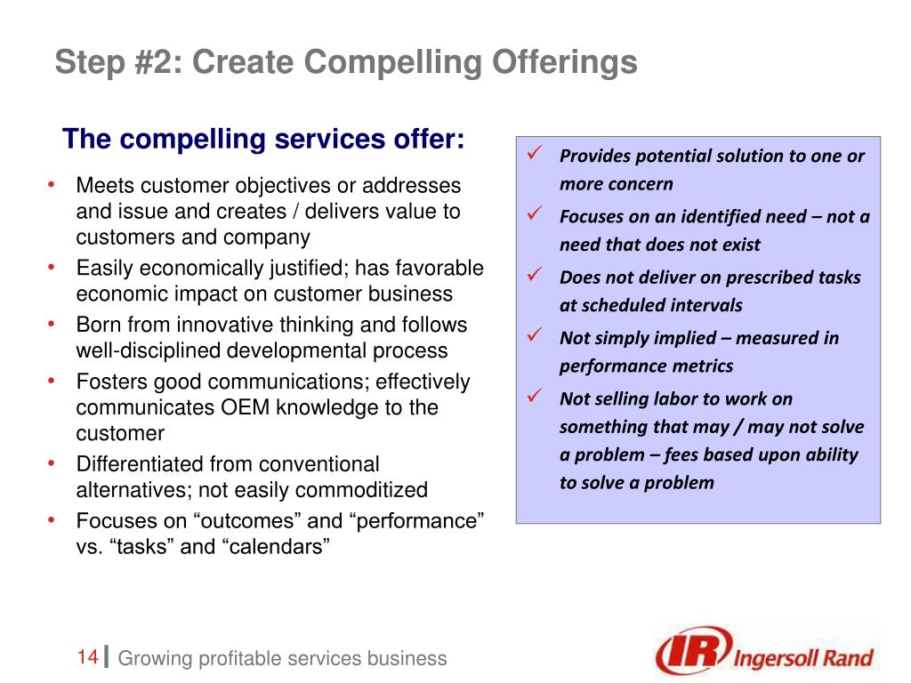 PPT - Larry G. Wash President, Global Services Ingersoll Rand – Climate ...