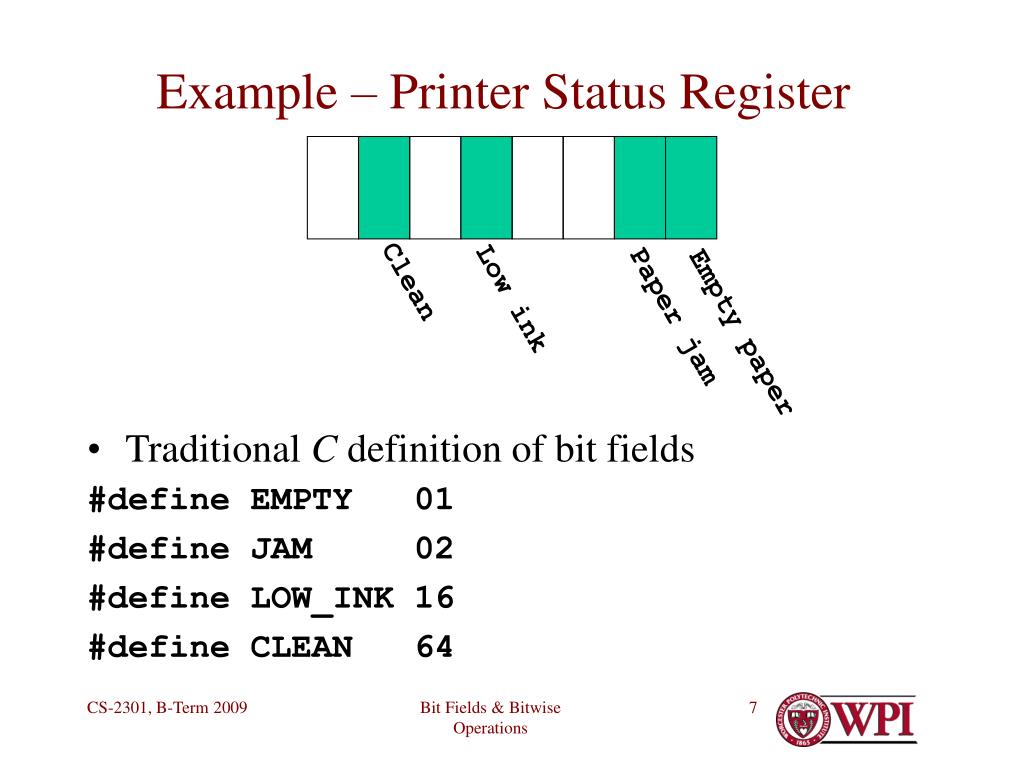 PPT - Bit Fields & Bitwise Operations PowerPoint Presentation, free ...
