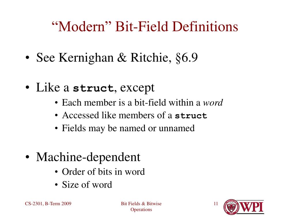 PPT - Bit Fields & Bitwise Operations PowerPoint Presentation, free ... PPT - Bit Fields & Bitwise Operations PowerPoint Presentation, free ...