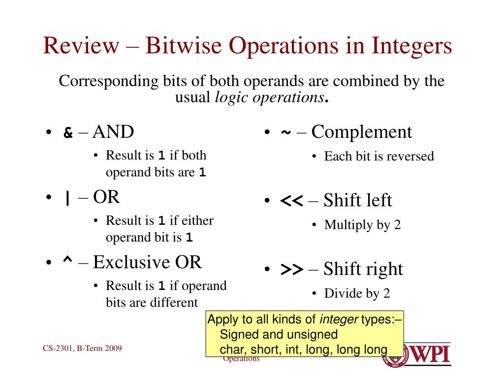 PPT - Bit Fields & Bitwise Operations PowerPoint Presentation, free ... PPT - Bit Fields & Bitwise Operations PowerPoint Presentation, free ...